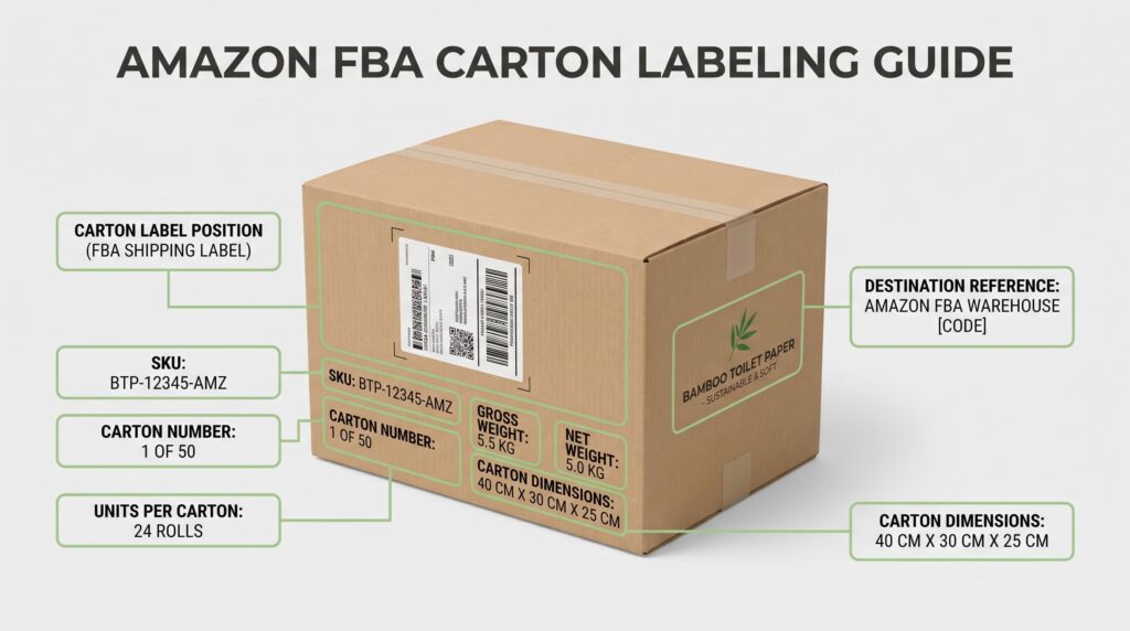 Amazon FBA Bamboo Toilet Paper Packaging Guide
