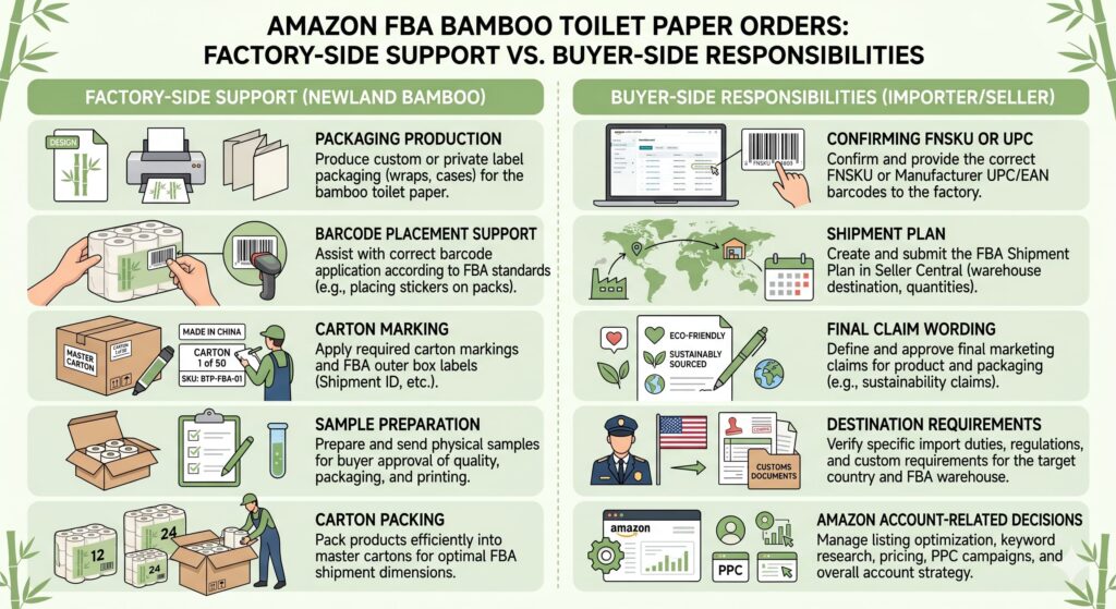 Amazon FBA Bamboo Toilet Paper Packaging Guide